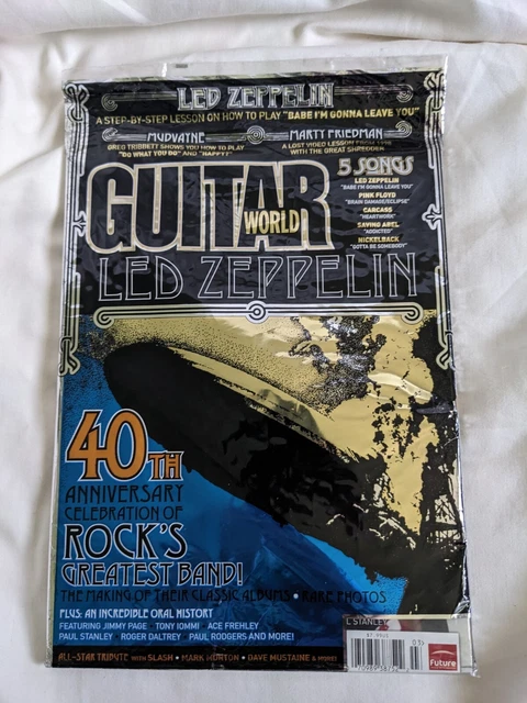 GUITAR WORLD MARCH 2009 Led Zeppelin 40th Anniversary Celebration ...