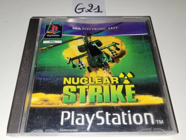 SONY PLAYSTATION 1/PS1 - Nuclear Strike - Boitier Cassé - Bon État EUR ...
