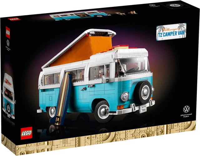 LEGO ICONS: VOLKSWAGEN T2 Camper Van (10279) Brand New £195.00 ...