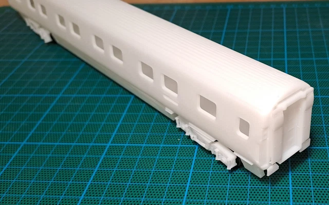 BRITISH RAIL NIGHTSTAR Sleeper Sleeper End Car OO Gauge by CMAC Model ...
