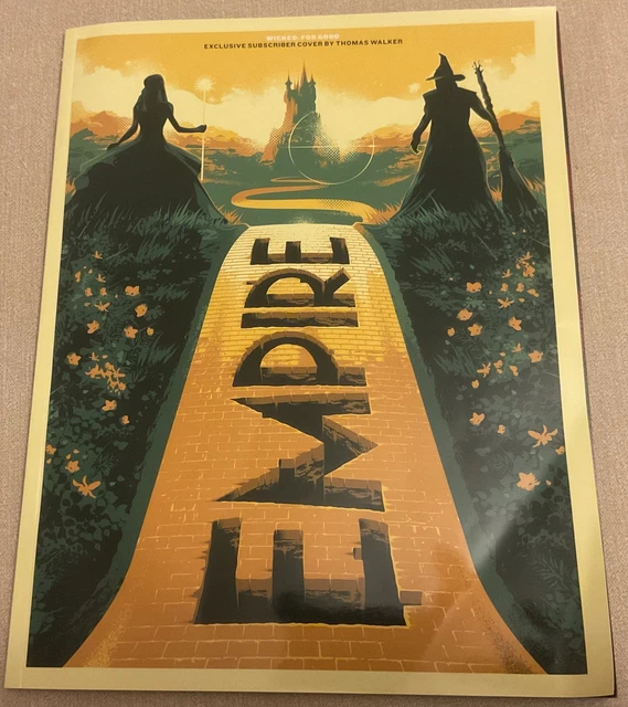 EMPIRE MAGAZINE-WICKED:FOR GOOD.SUBSCRIBER Cover by Thomas Walker ...