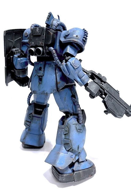 BANDAI HG 1/144 MS-04 BUGU (RAMBA RAL) Custom Built & Painted Model Kit ...