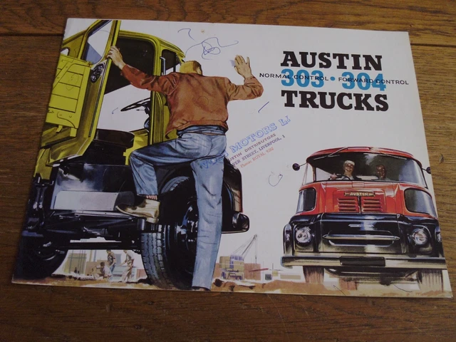 AUSTIN 303 & 304 Truck Commercial Lorry Brochure £6.99 - PicClick UK
