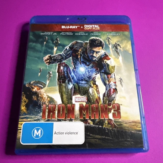 IRON MAN 3 - Movie Collection Blu Ray Region B $2.95 - PicClick AU