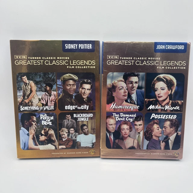 TCM GREATEST CLASSIC Legends Film Collection: Sidney Poitier & Joan ...