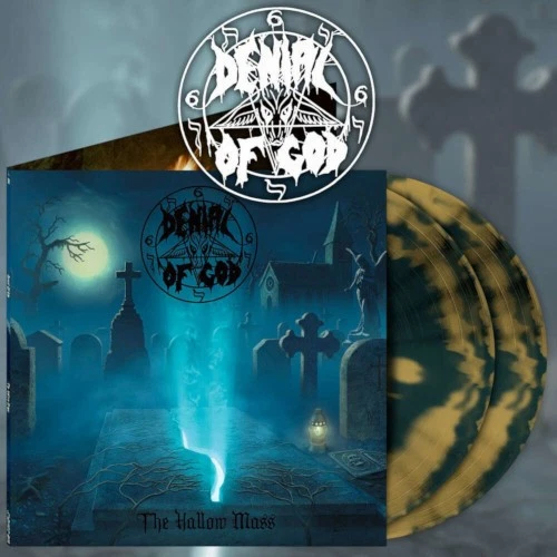 DENIAL OF GOD Hallow Mass The (Sea Blue/Gold 2 LP Vinyl) (Vinyl) EUR 31 ...