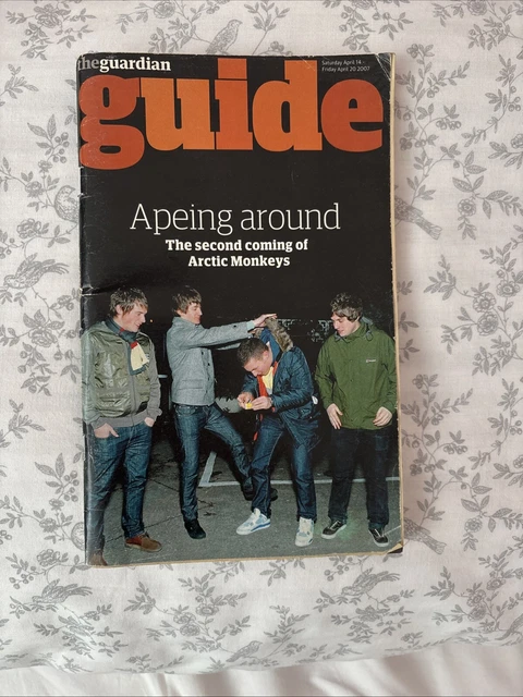 RARE ARCTIC MONKEYS The Guardian The Guide Magazine Newspaper Book 2007 ...
