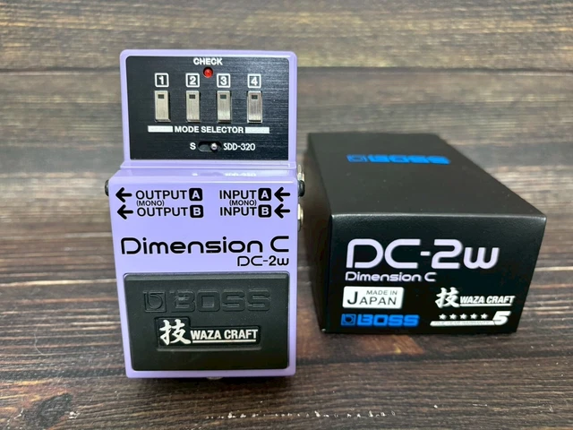 MINT BOSS DIMENSION C DC-2W Waza Craft Chorus Effect Pedal Made In ...