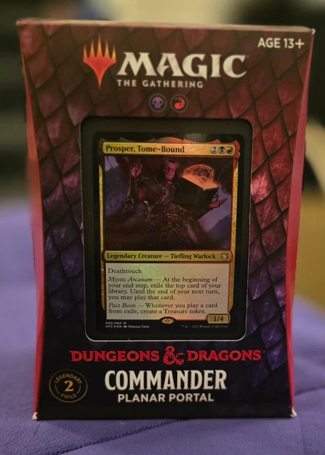 MAGIC COMMANDER DECK Forgotten Realms Dungeons and Dragons Sealed ...