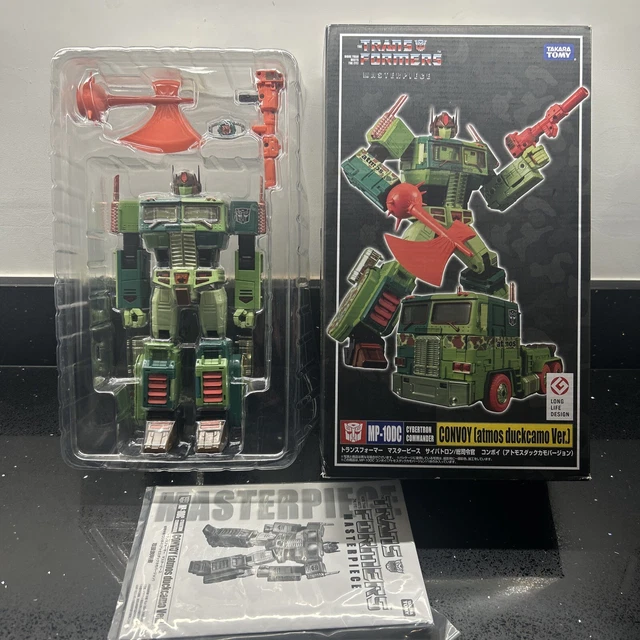TRANSFORMERS MASTERPIECE CONVOY Atmos Duckcamo Ver. Mp-10Dc Figure Tomy ...
