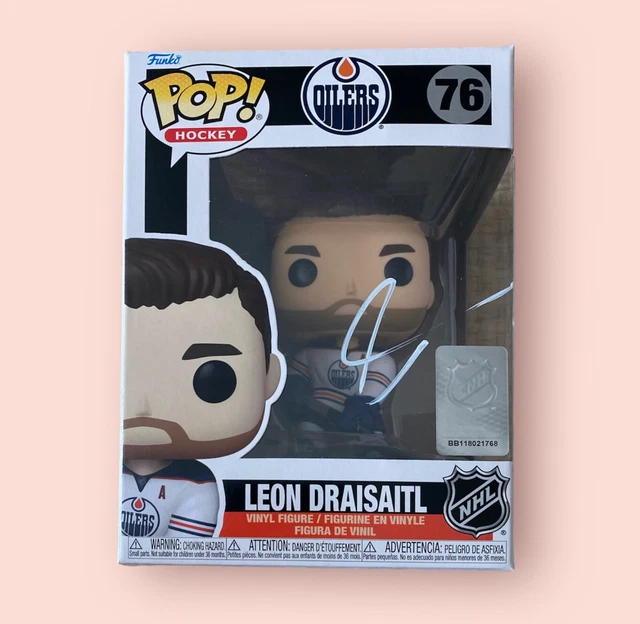 LEON DRAISAITL SIGNED Autographed NHL Funko Pop #76 Oilers £118.07 ...