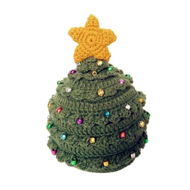 CHRISTMAS TREE STAR Hat Funny Hats Parent-child for Adults Holiday ...