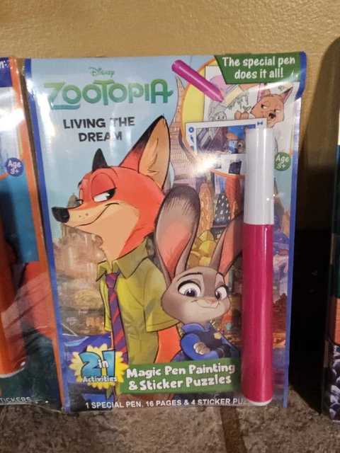 DISNEY ZOOTOPIA/FINDING NEMO Magic Pen Sets w/ Finding Nemo Magnetic ...