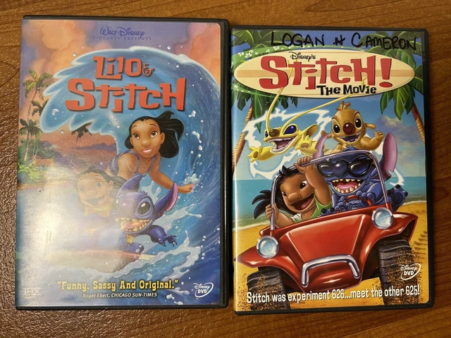 DISNEY LILO & Stitch 2 DVD Lot The Movie & An Original £18.56 - PicClick UK