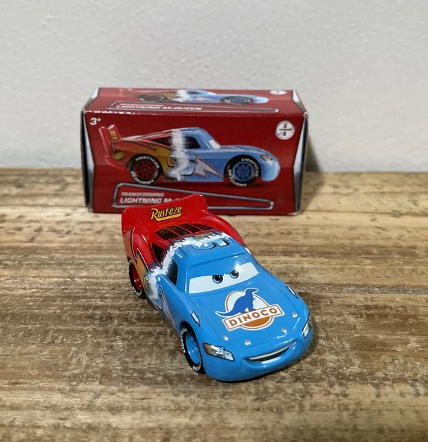 DISNEY PIXAR CARS Transforming Lightning McQueen Puzzle Box 5/6 Mattel ...