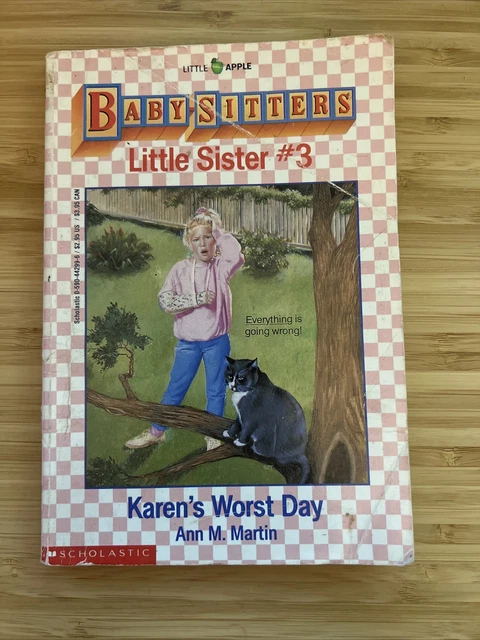 BABY SITTERS LITTLE Sister #3 Karen's Worst Day EUR 1,81 - PicClick FR