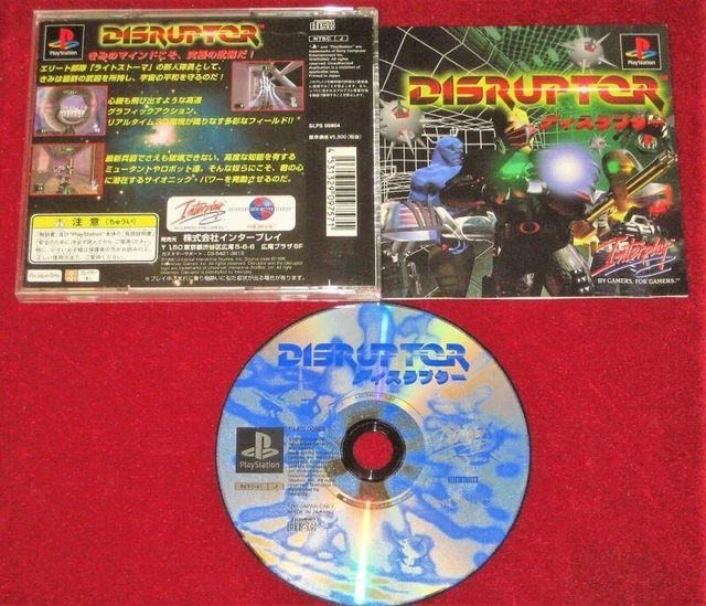PS1 FIRST PERSON Shooter Game Disruptor NTSC-J Japan Import PlayStation ...