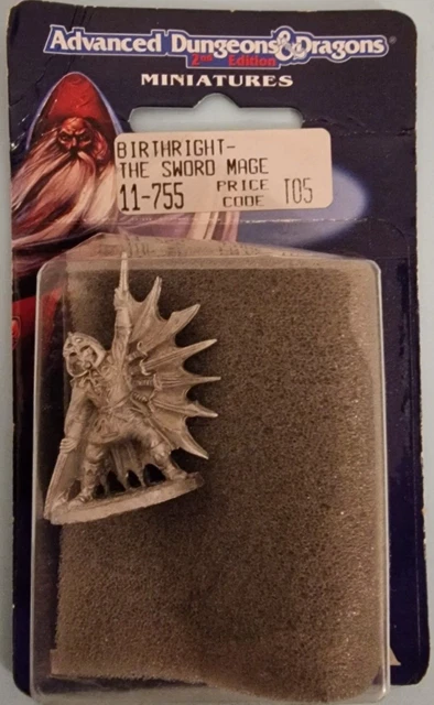 BIRTHRIGHT SWORD MAGE Ral Partha AD&D 2nd ed Advanced Dungeons ...