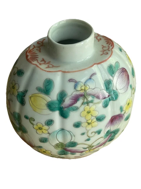 RARE 1900S ANTIQUE Wang Yue Tai Chinese Porcelain Republic Tea Caddy ...
