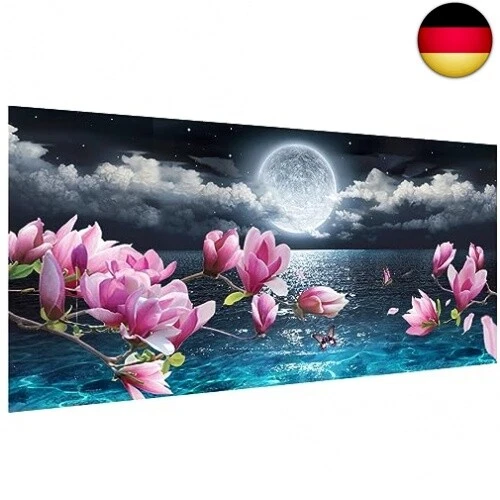 MALEN NACH ZAHLEN Erwachsene, Malen Nach Zahlen Mond Groß Landschaft, DIY EUR 20,95 - PicClick DE