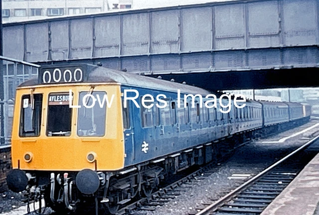 BRITISH RAILWAYS CLASS DMU - Marylebone - 35mm Photographic Slide c/w ...