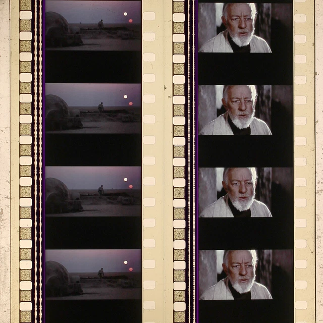 ORIGINAL STAR WARS A New Hope SE 1997 Film Cell 35mm - Tatooine Twin ...