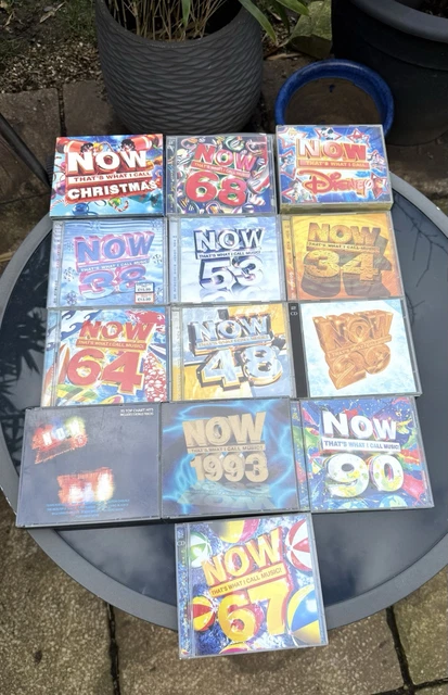 NOW THAT'S WHAT I Call Music 16x CD Albums Joblot £5.91 - PicClick UK