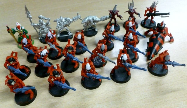 WARHAMMER 40K CRAFTWORLDS Eldar Aeldari Warlocks, Warp Spiders ...
