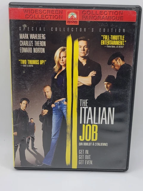 THE ITALIAN JOB (DVD, 2003, Widescreen) TESTED AND WORKS $4.00 ...