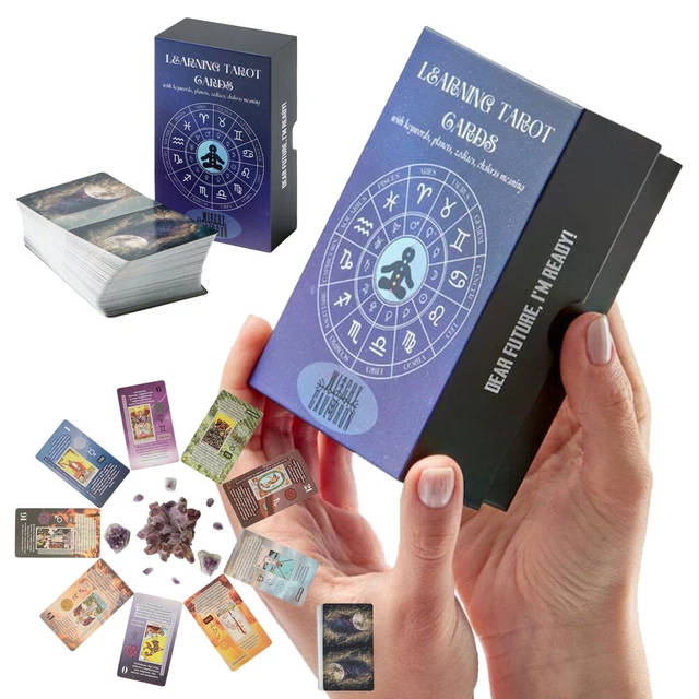 BEGINNER TAROT DECK with Meanings, Witchy Cauldron Tarot Cards for Learning £15.76 - PicClick UK