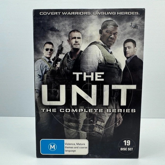 THE UNIT COMPLETE Series DVD Box Set Season 1-4 PAL Region 4 AU/NZ Free ...