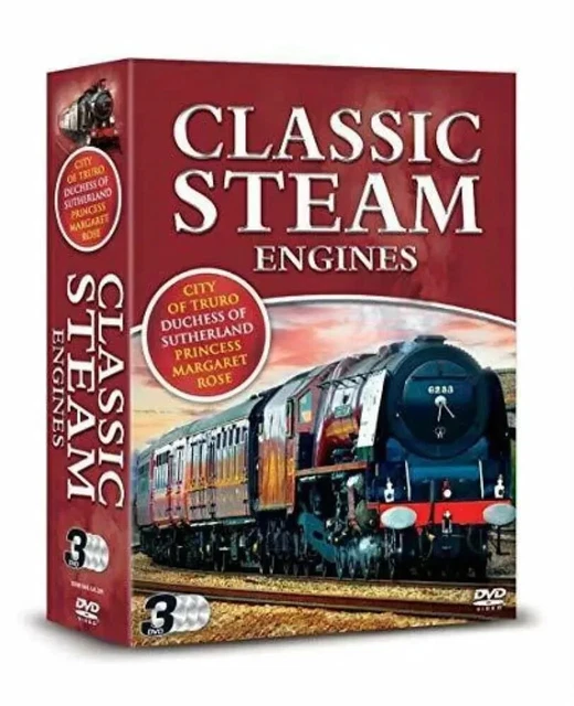 CLASSIC STEAM ENGINES DVD x 3 Box Set Documentary (2016) BNIB £0.99 ...