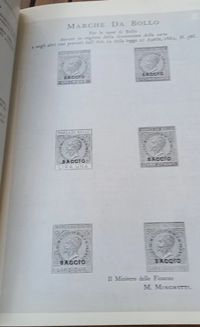 REVENUE CATALOGO DELLE Solo Marche Da Bollo Su Documento Del Xix EUR 7 ...