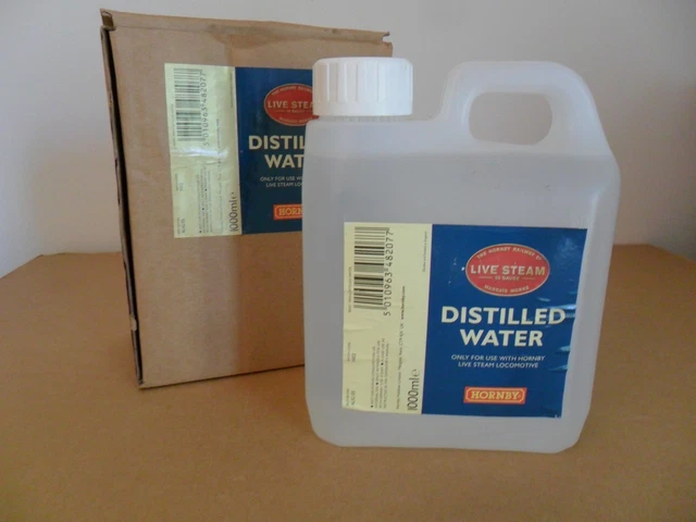HORNBY R8207 LIVE Steam Locomotive Distilled Water – 1000 ml £15.00 ...