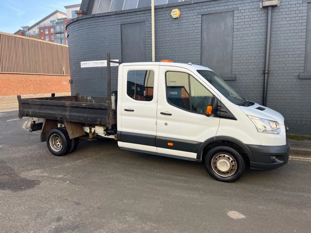 FORD TRANSIT crew cab tipper £7,495.00 - PicClick UK