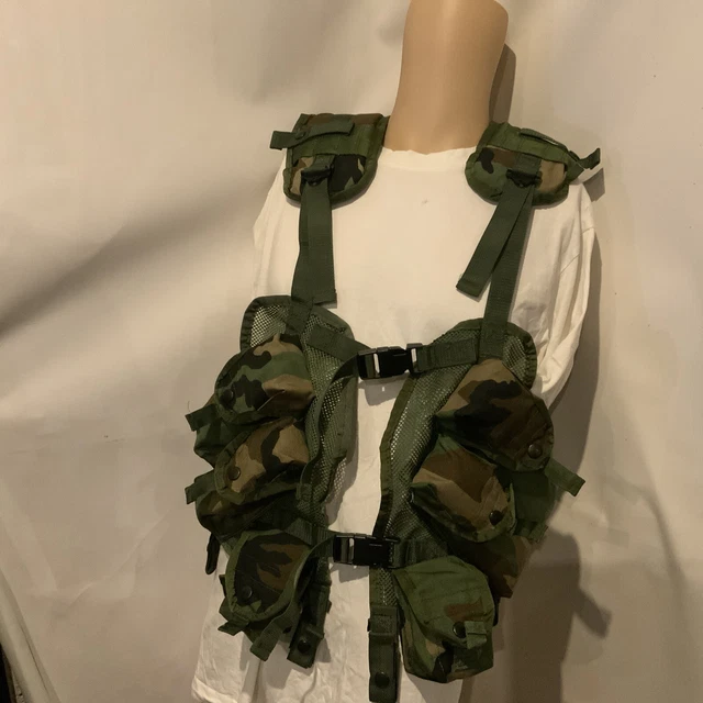 US ARMY TACTICAL Enhanced Load Bearing Vest Lbv Vest NEW, AIRSOFT ...