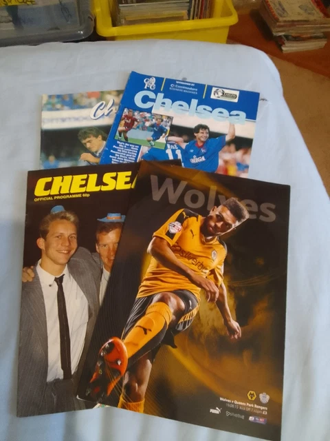 QUEENS PARK RANGERS x 7 Bulk Lot 1 Away Football Programmes All Listed ...