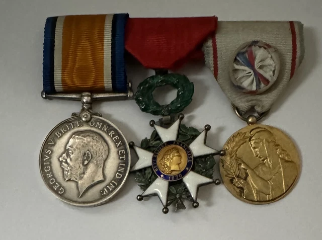 WW1 MILITARY MEDAL group to C St J G Miller £505.00 - PicClick UK
