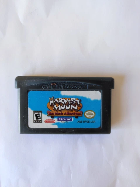 HARVEST MOON MORE Friends of Mineral Town - Nintendo Gameboy Advance ...