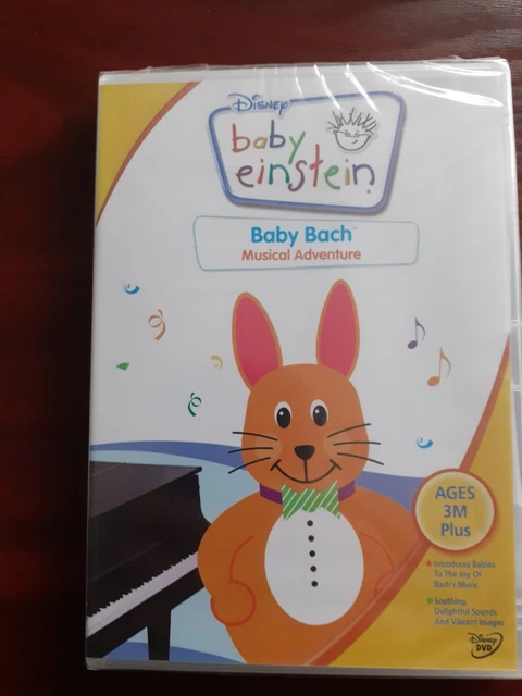 WALT DISNEY BABY EINSTEIN Baby Bach DVD Brand New UK R2 £6.99 - PicClick UK