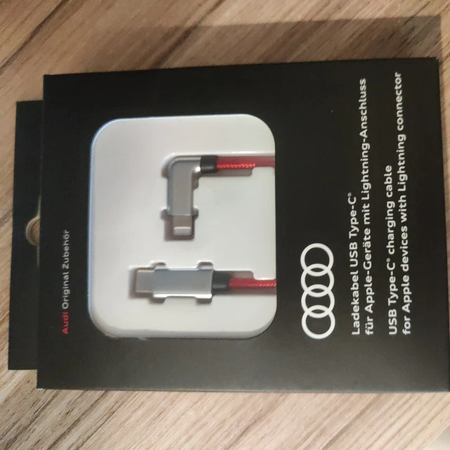 AUDI USB TYPE-C® power delivery charging cable 4K0051435 GENUINE £30.86 ...