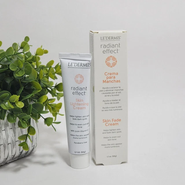 LEDERMIS RADIANT EFFECT Skin Lightening Cream Fade Treatment Dark Spots ...