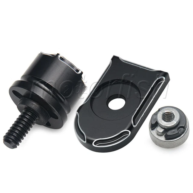 SIDE-CUT REAR FENDER Seat Mounting Bolt Tab Nut for Harley Touring ...