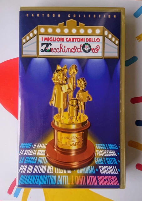 I MIGLIORI CARTONI dello Zecchino d'oro Vhs EUR 159,00 - PicClick IT