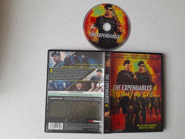 DVD : THE EXPENDABLES 4 mit MEGAN FOX & JASON STATHAM & SYLVESTER ...