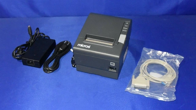 20 LOT - Micros/Epson Tm-T88V Thermal Printer, Serial Interface - W ...