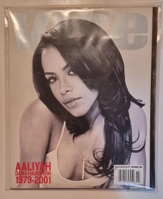 VIBE MAGAZINE - November 2001 - Aaliyah Tribute Issue - Collectable - Rare £21.48 - PicClick UK