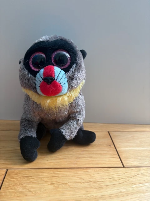OFFICIAL TY MANDRIL Baboon Monkey Ape Plush Soft Toy 6” £4.91 - PicClick UK
