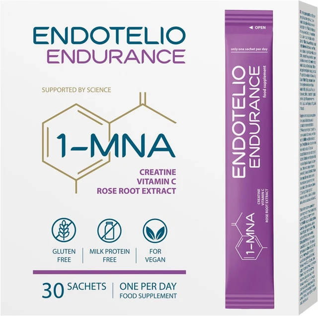 ENDOTELIO 1-MNA, ANTI Aging Optimizing NAD+ Biohacking Supplement ...