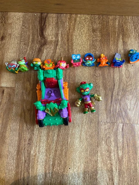 SUPERTHINGS BUNDLE (1 rare figure, 1 vehicle and 9 bulk figures) £6.50 ...
